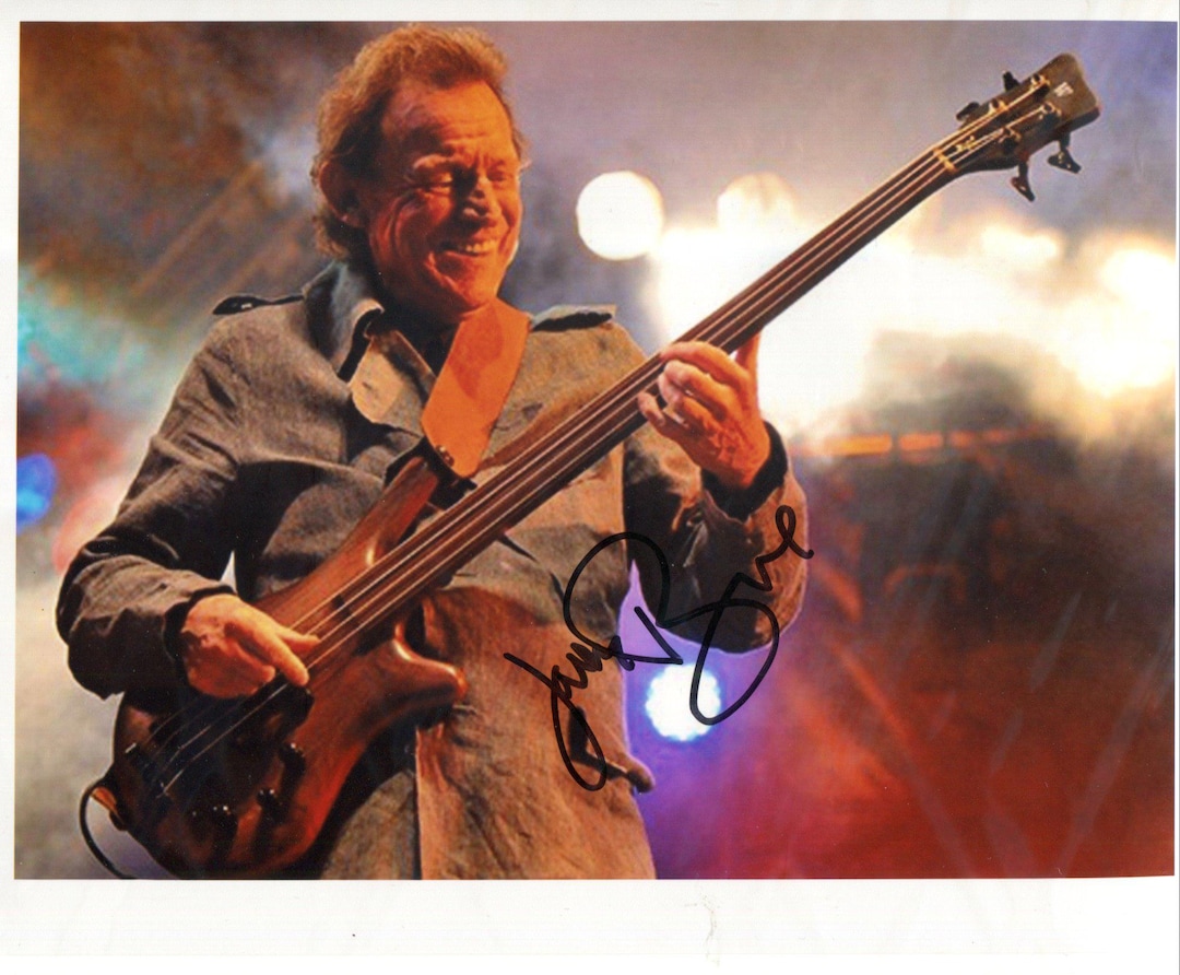Jack Bruce Hand-signed 10" X 8" Photo - Etsy
