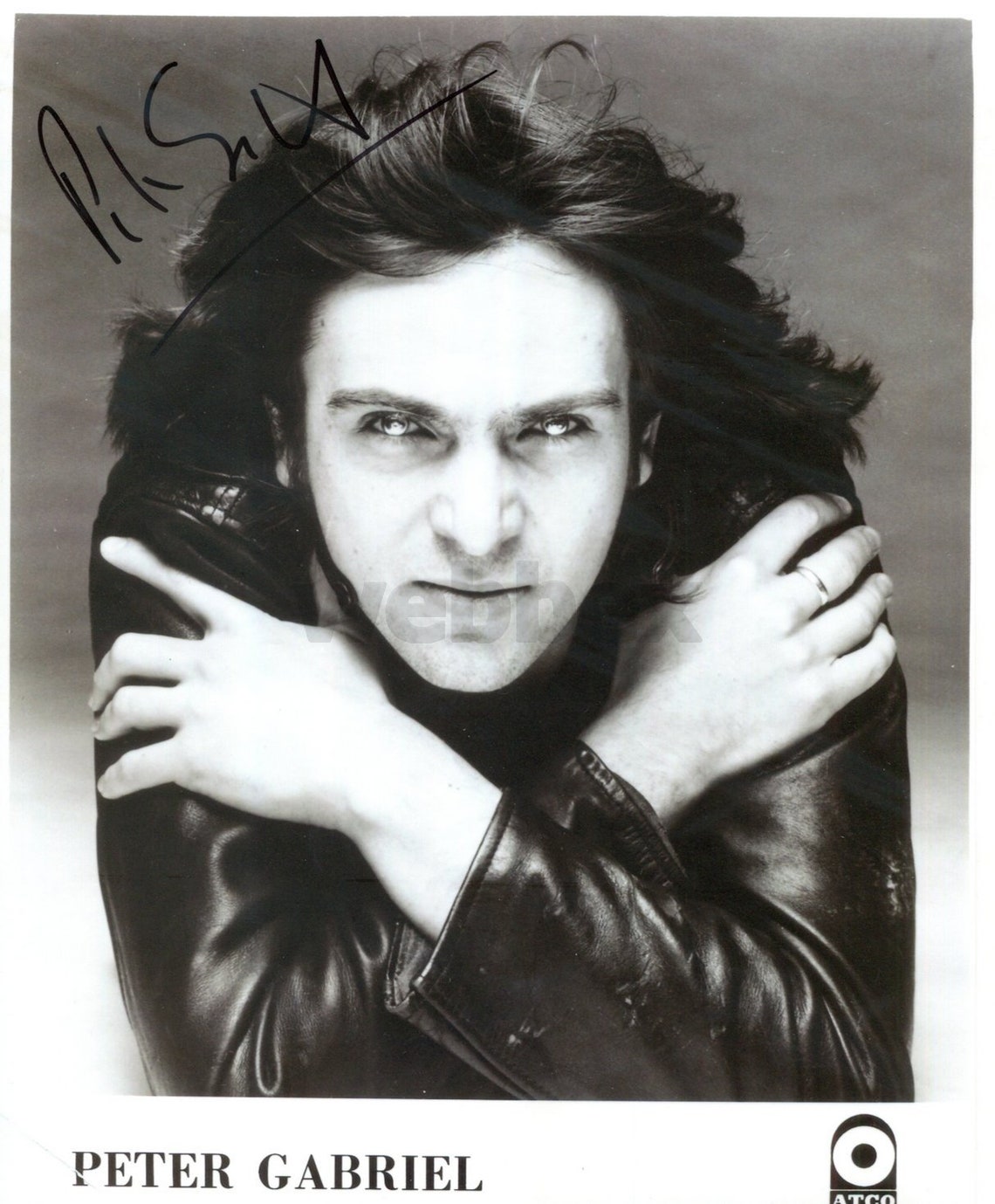 Superb Peter Gabriel Hand-signed 10 X 8 Photo - Etsy