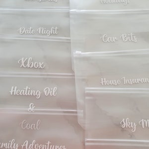 Cash Envelope Labels . Organisational Labels. Home Labels ,budget ...