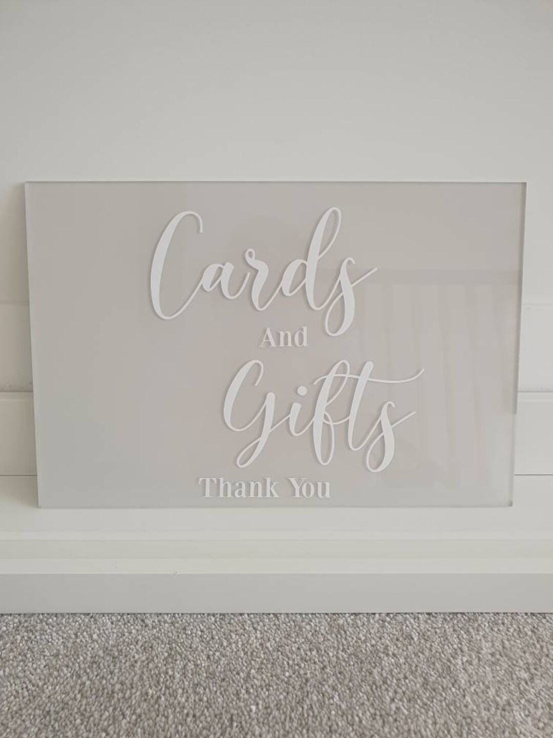 Card and Gift Vinyl Decal . Perfect to Create Your Own Signs for Your ...