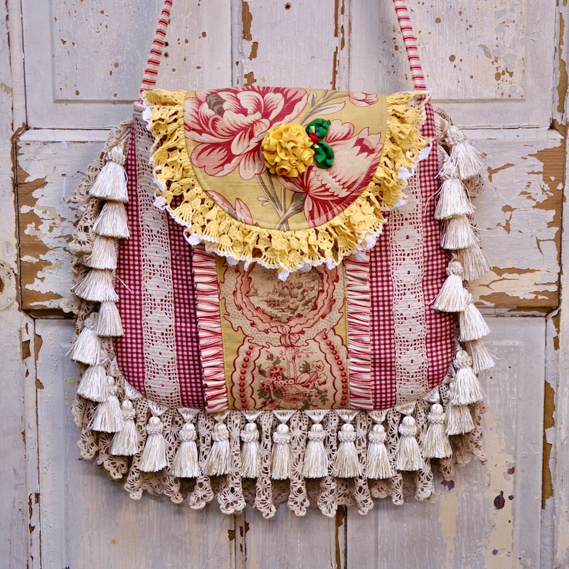 Shabby Chic Purse - Etsy