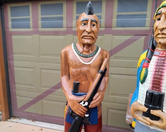 Cigar Indian Statue | Etsy