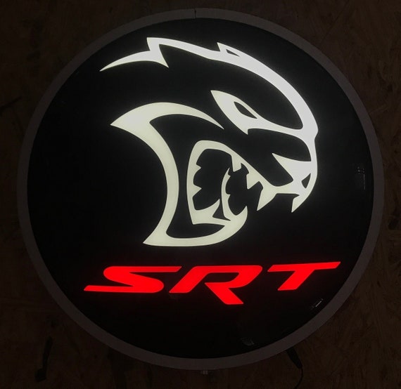 Home Décor Home & Living Srt Signs Dodge Hellcat SRT Sign Hellcat Signs ...