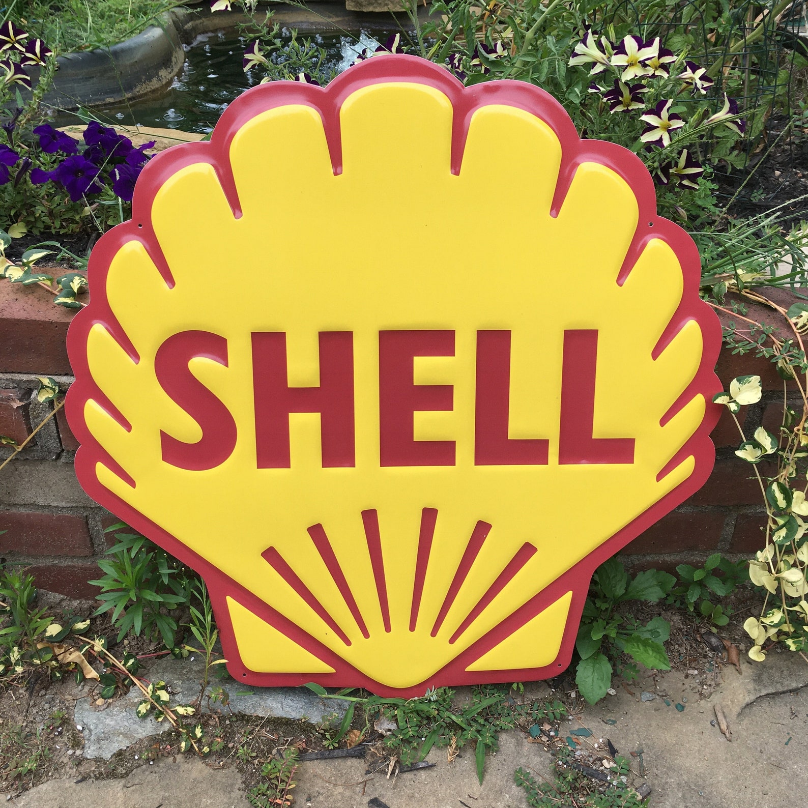 24 Licensed Shell Gas Signs / Shell Gas Sign / Shell Gas - Etsy