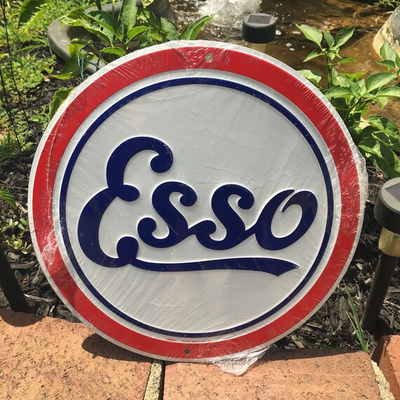 12 Licensed Esso Signs / Esso Gas Sign / Esso Gas Signs | Etsy