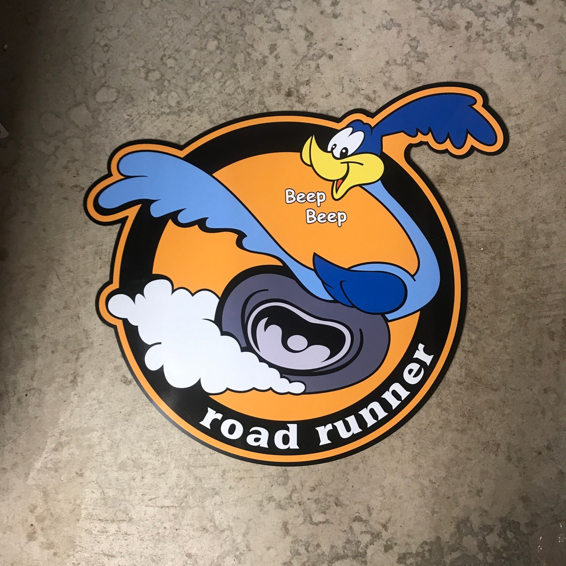 Road Runner Sign / Roadrunner Signs / Beep Beep Signs / Garage | Etsy