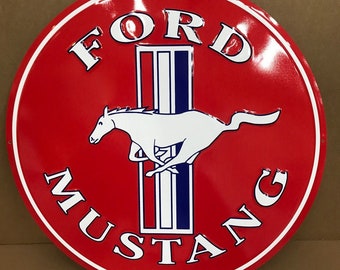 Ford Mustang Garage Sign - Etsy