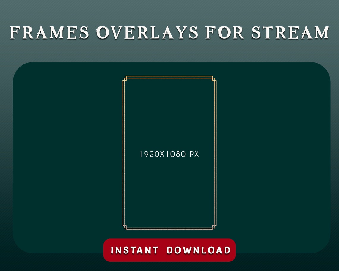 Hogwarts Legacy Twitch Frame Overlays, Webcam Border Overlay Stream ...