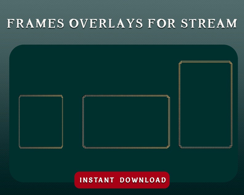 Hogwarts Legacy Twitch Frame Overlays, Webcam Border Overlay Stream ...