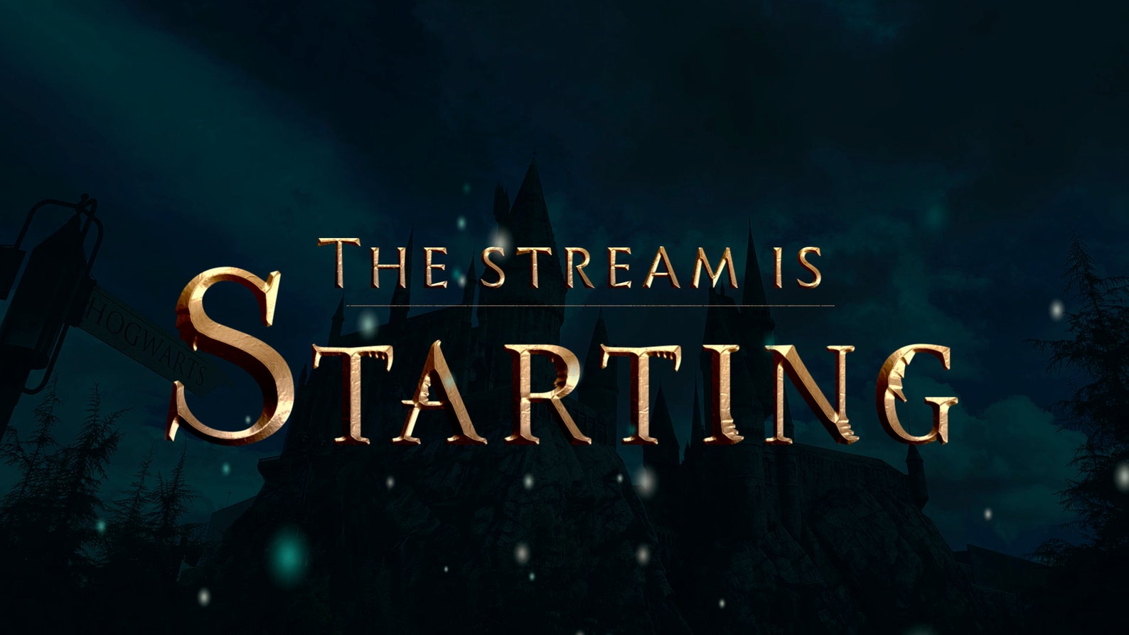 Animated Hogwarts Legacy Twitch Screens for Streamers Magic Witch ...