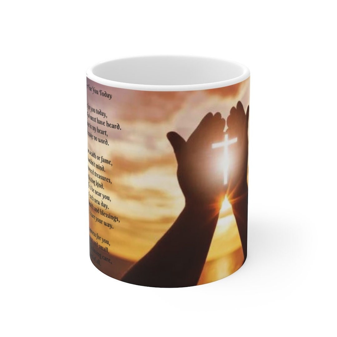 Prayer Mug, I Said A Prayer for You, Coffee Mug, Christian Gift, Tea ...