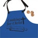 Cooking for Christ, Christian Apron, Religious Gift, Church Gift, Apron ...