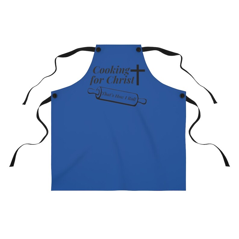 Cooking for Christ, Christian Apron, Religious Gift, Church Gift, Apron ...