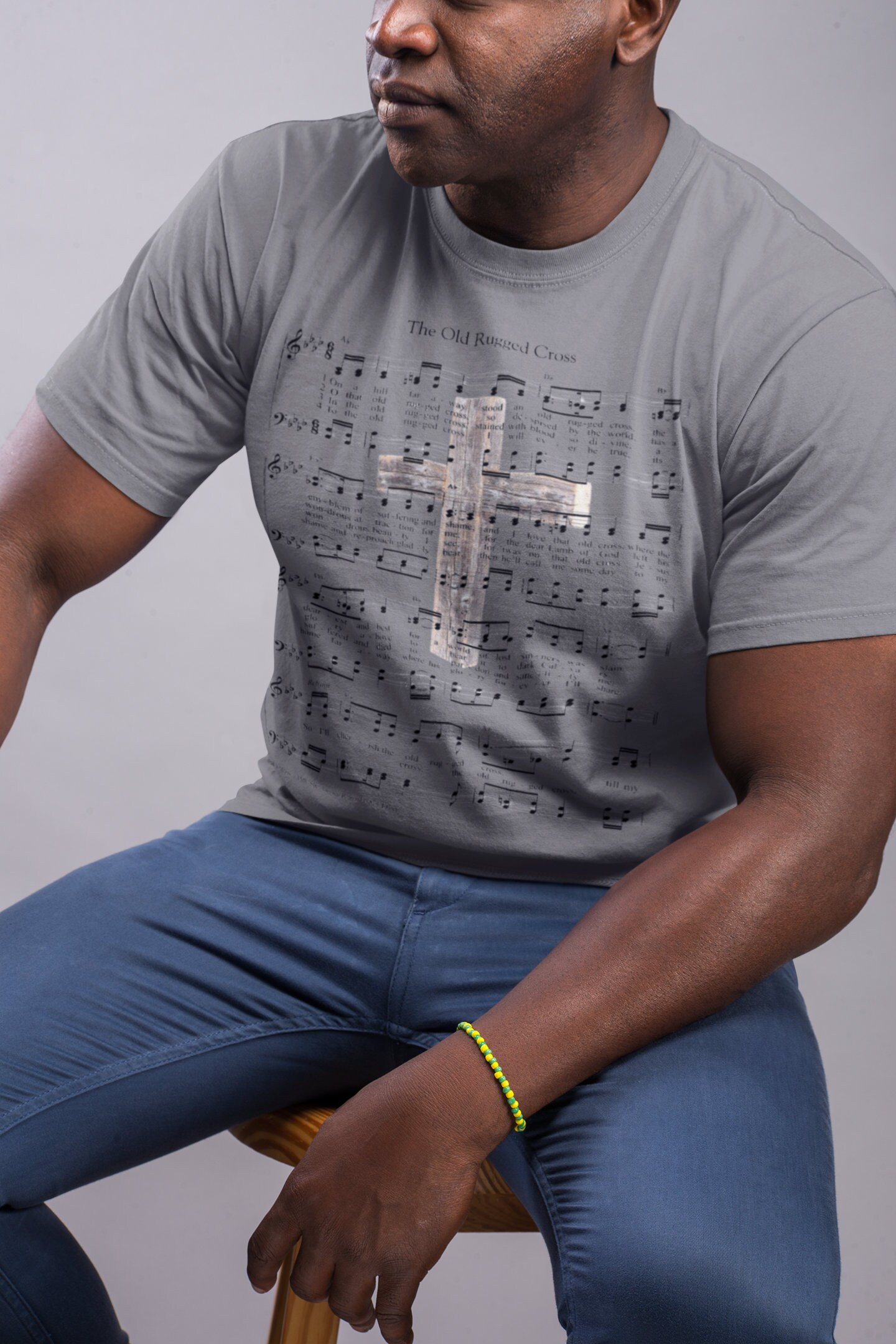 Old Rugged Cross Shirt, Hymnal Shirt, Music Tee, Christian Tshirt, Old ...