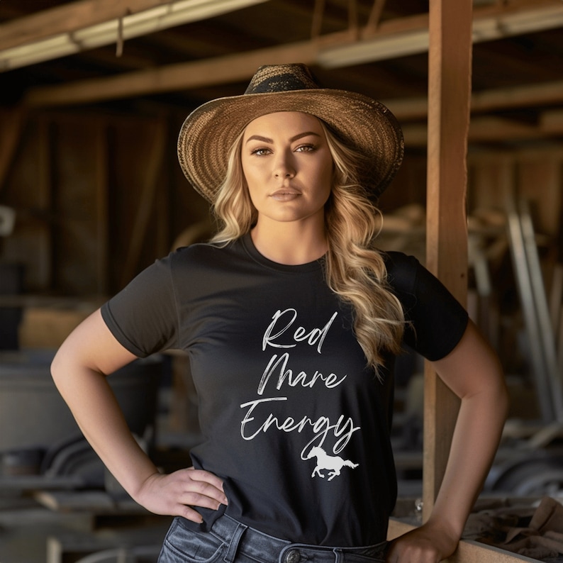 Mare Horse Lovers Shirt, Red Mare Energy - Etsy