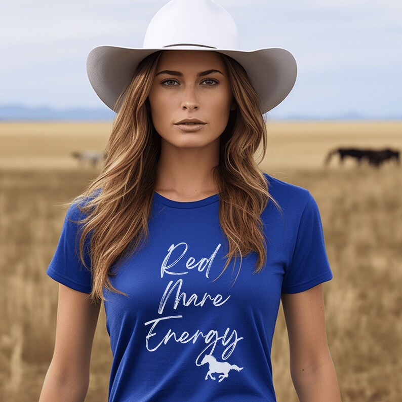 Mare Horse Lovers Shirt, Red Mare Energy - Etsy