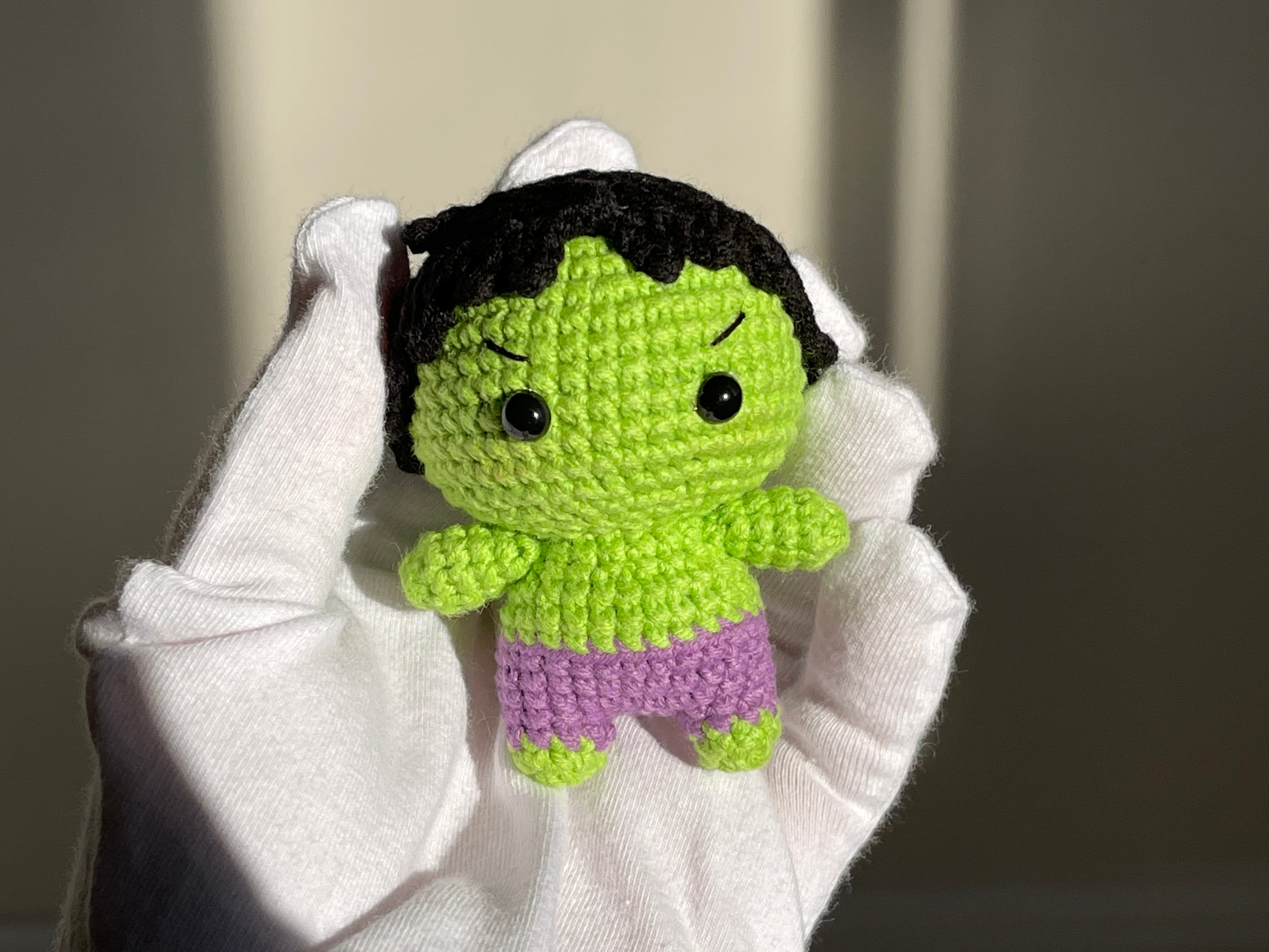 Superheroes Mini Sets for Kids, Crochet Stuffed Superheroes Doll ...