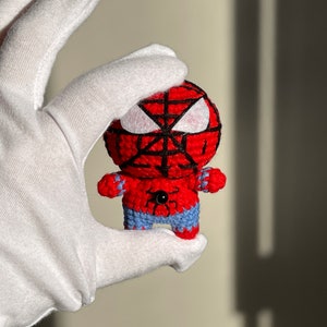 Superheroes Mini Sets for Kids, Crochet Stuffed Superheroes Doll ...