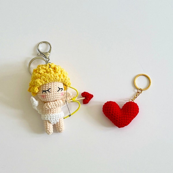 Crochet Couple Keychain - Etsy