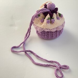 Crochet Cake Bag Crossbody Sweet Bag Handmade Bagamigurumi - Etsy