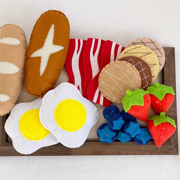 Felt Bread Play Food - Etsy