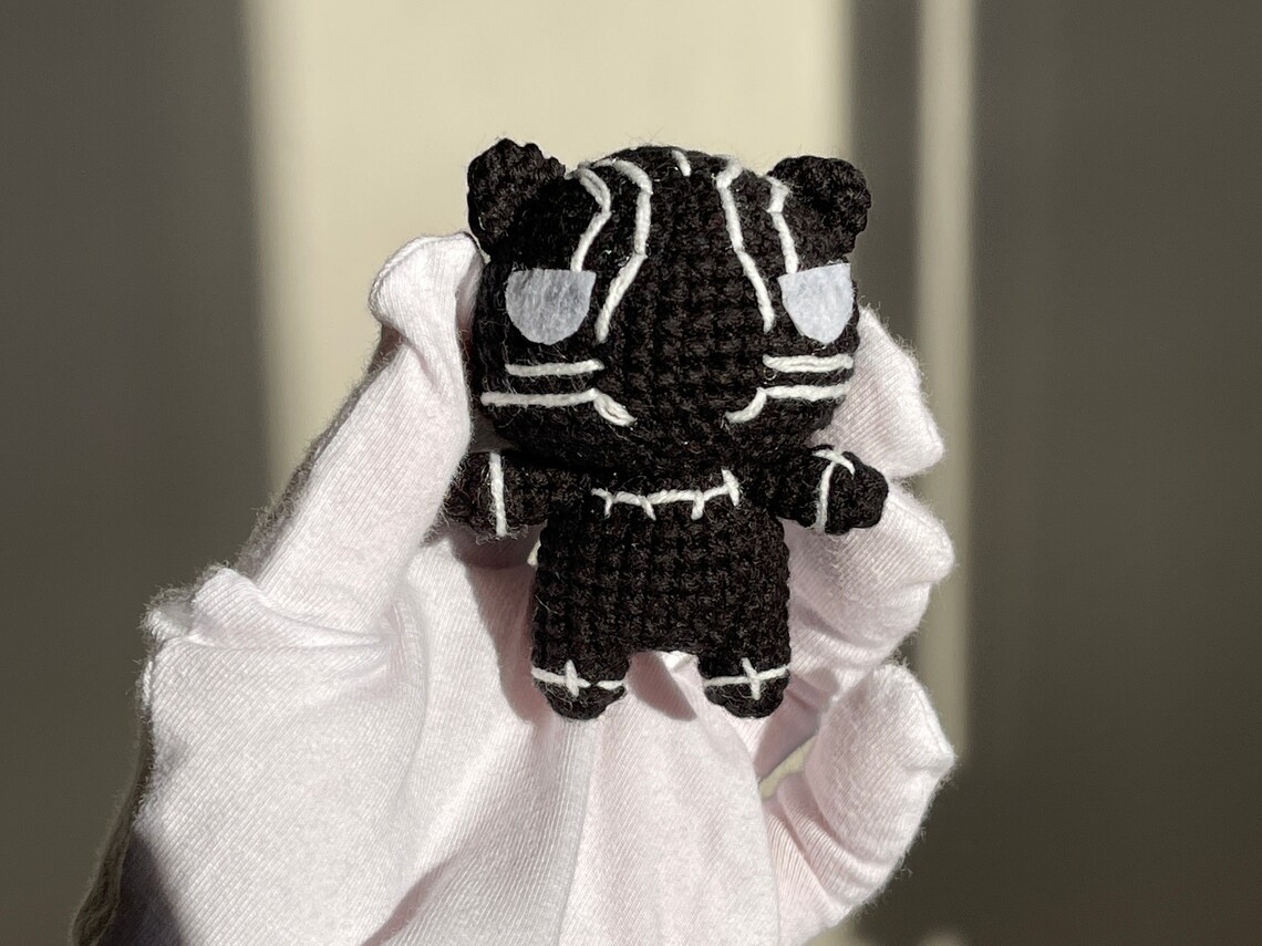 Superheroes Mini Sets for Kids, Crochet Stuffed Superheroes Doll ...