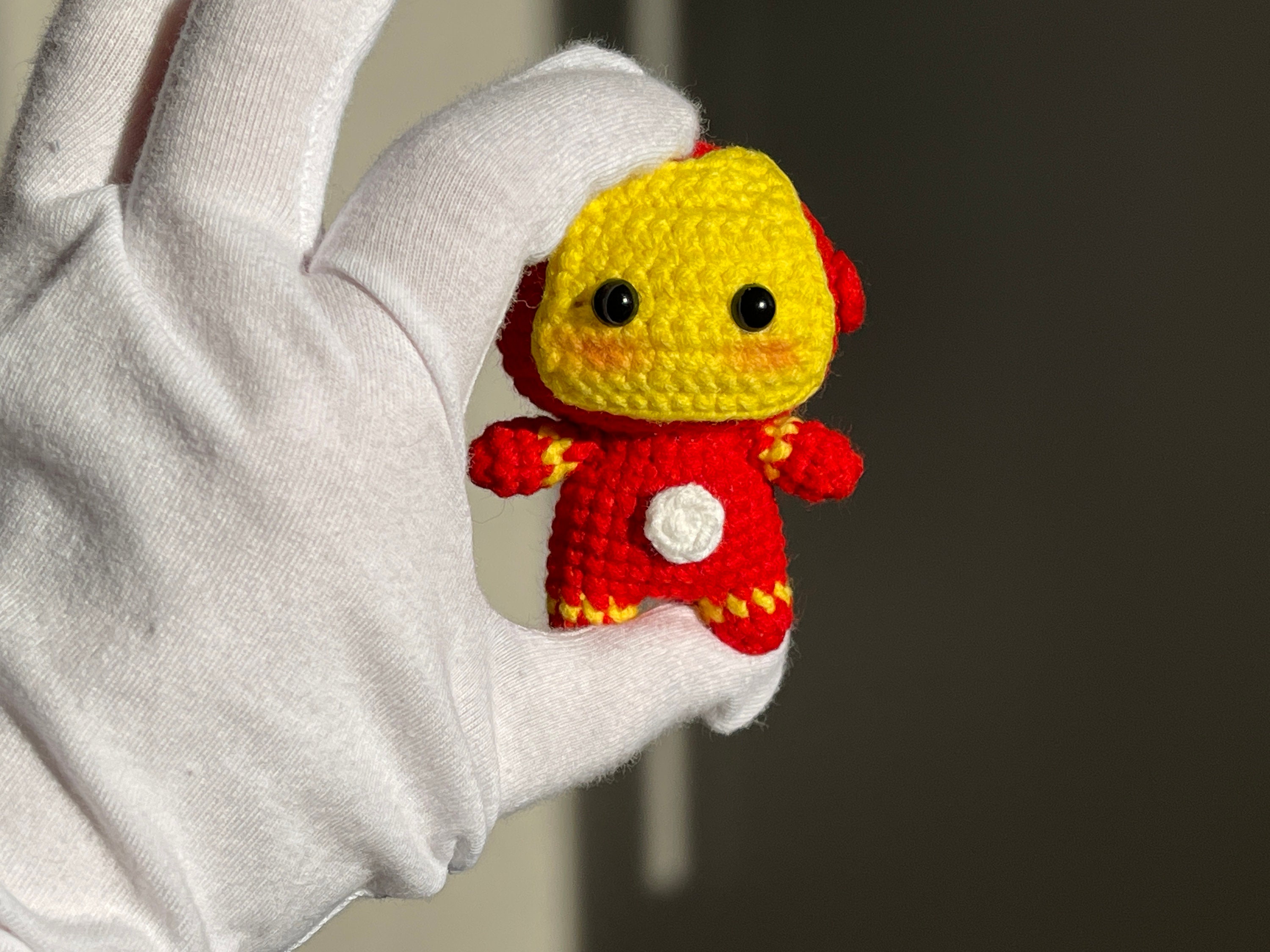 Superheroes Mini Sets for Kids, Crochet Stuffed Superheroes Doll ...