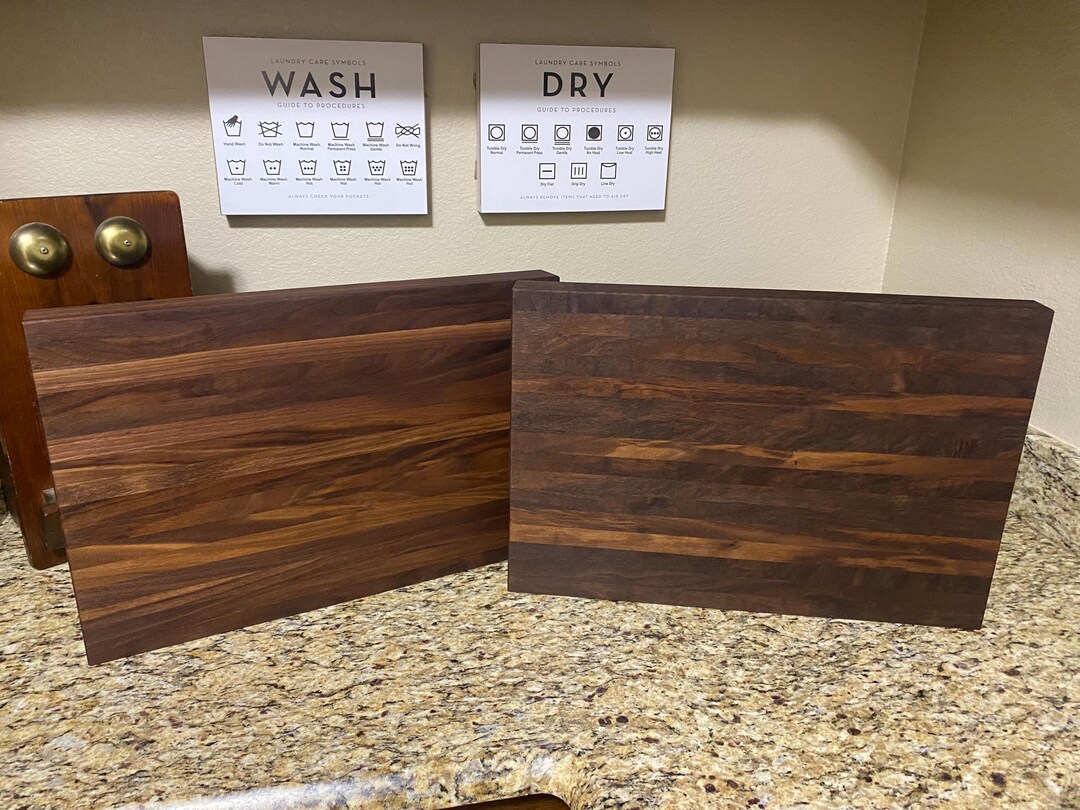Walnut Edge-grain Cutting Board - Etsy