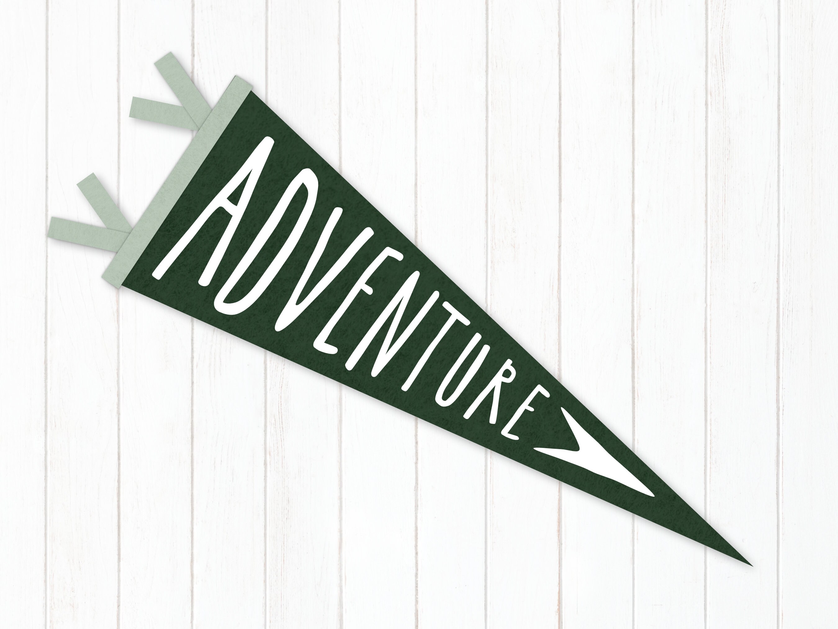 Adventure Pennant Flag Wall Hanging Felt Pennant Kids - Etsy