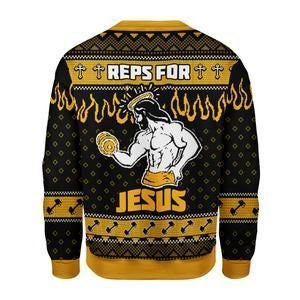 Reps For Jesus Ugly Weihnachten 3D Pullover verkauft von Ninnetta ...