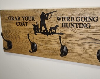 Hunting Coat Rack | Etsy UK