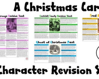 A Christmas Carol GCSE Revision Resources - Etsy UK