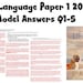 AQA English Language Paper 1 2023 Model Grade 9 Answers - Etsy