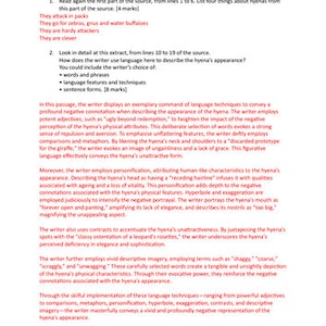 AQA English Language Paper 1 2023 Model Grade 9 Answers - Etsy