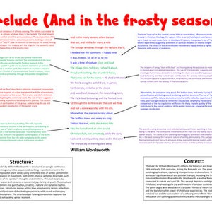 Eduqas GCSE Poetry Revision - Etsy