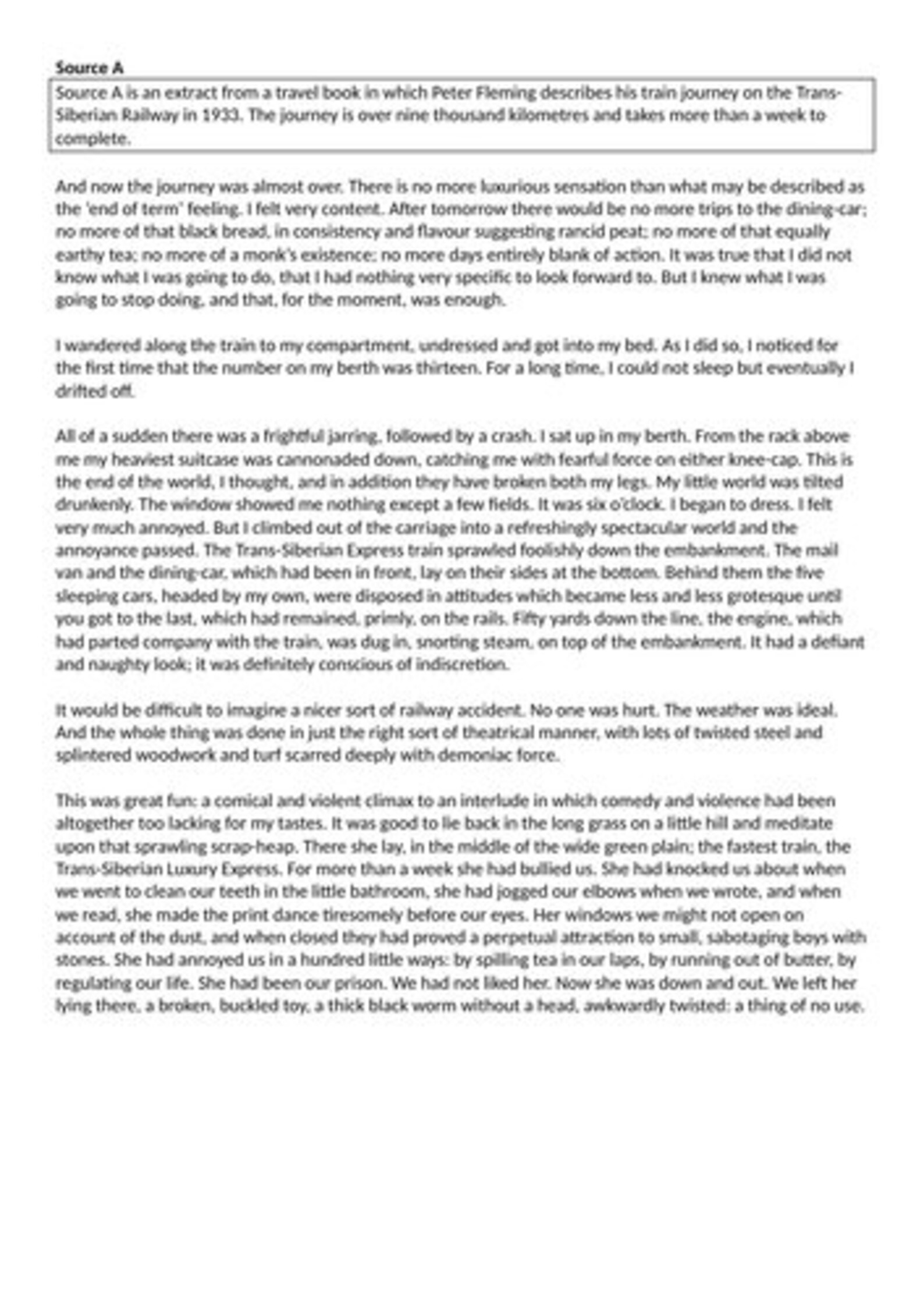 AQA English Language Paper 2 2023 Model Answers Grade 9 - Etsy