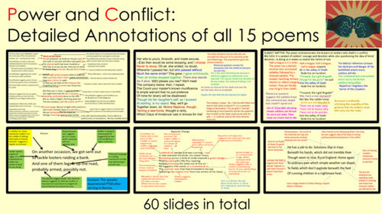 Power and Conflict GCSE Revision Resources - Etsy UK