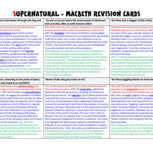 Macbeth Revision Guide 2024 Newly Updated to 58 Pages - Etsy