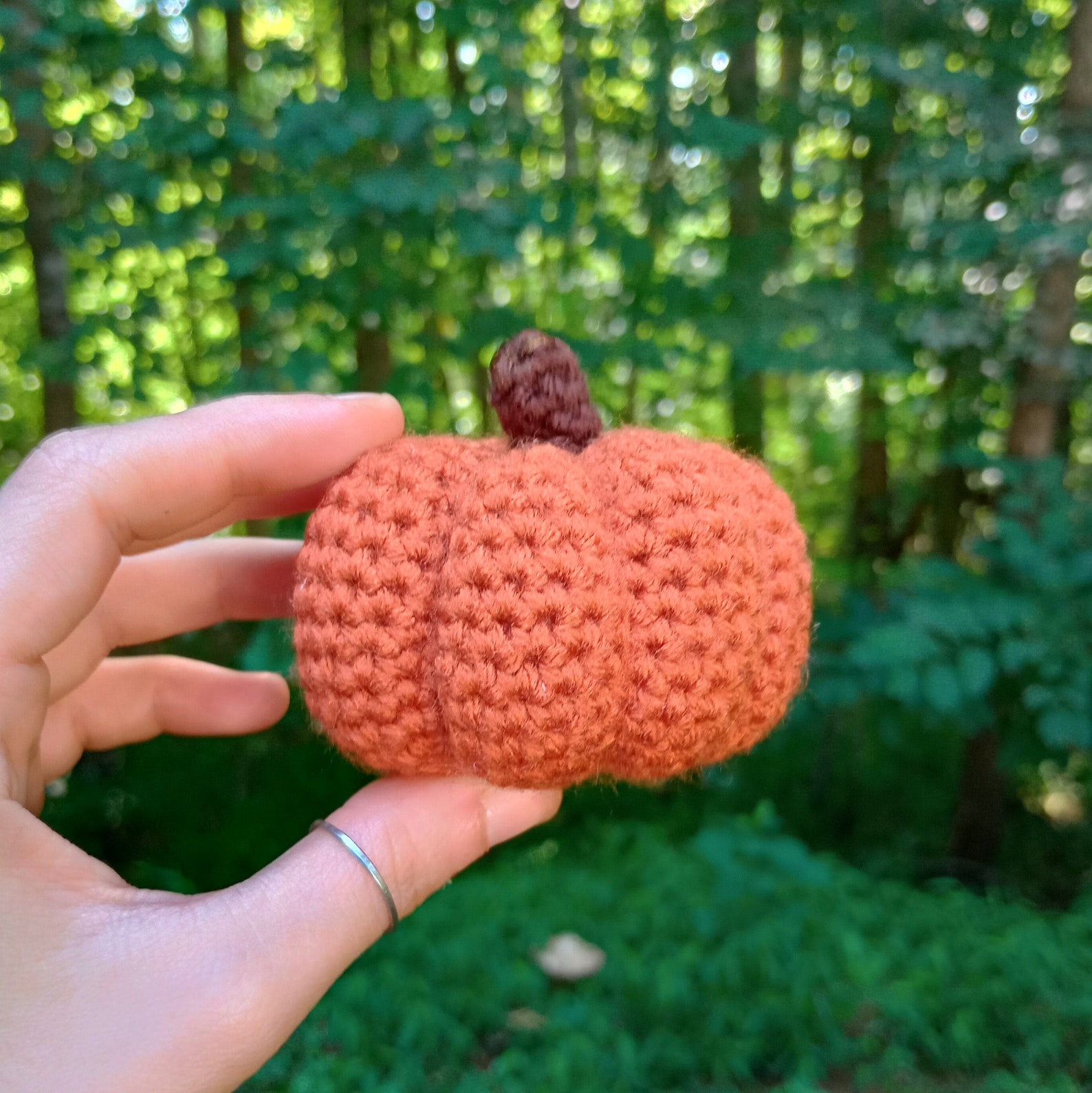 My Little Pumpkin Crochet Pattern, Crochet Pumpkin Pattern, Small Pumpkin Crochet Pattern ...