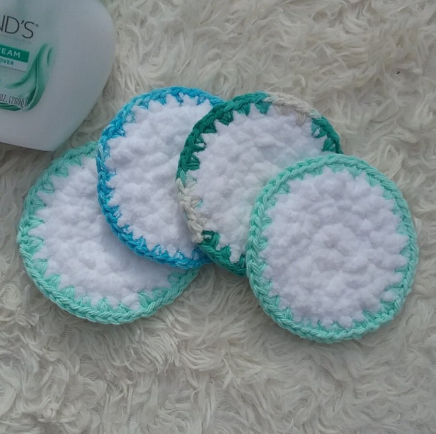 Crochet Facial Rounds, Facial Round Set Reusable Facial Rounds, Facial ...