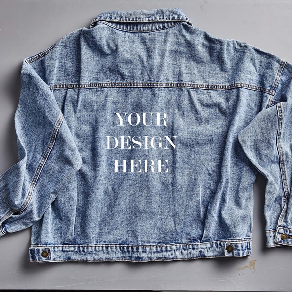 Custom Denim Jacket - Etsy