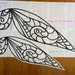 Tink the "forest Fae" Fairy Wing Pattern (LARGE) by Can She Craft It ...