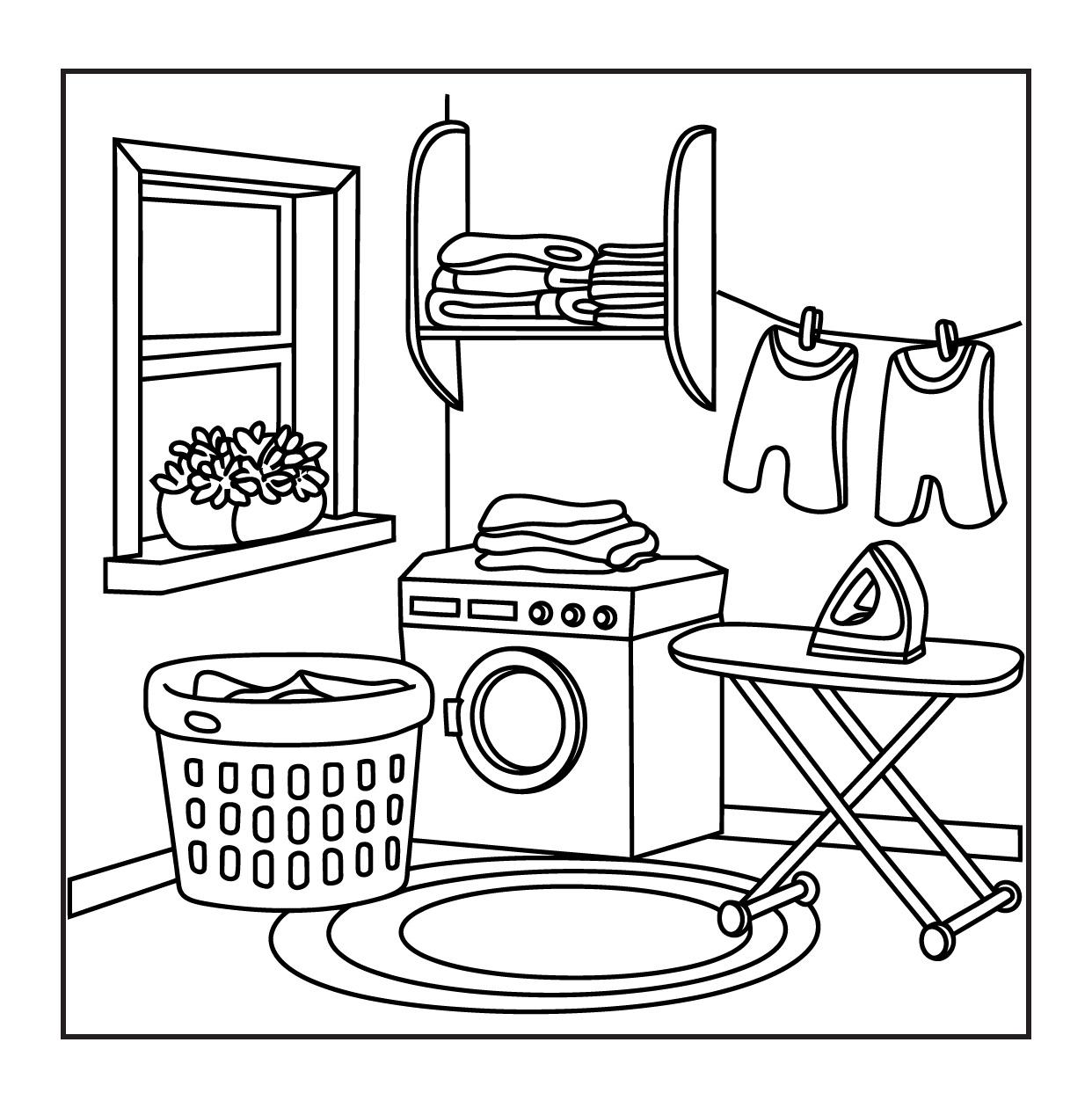 Easy Comfy Coloring Pages - Adult Coloring Pages- Stress Relief ...