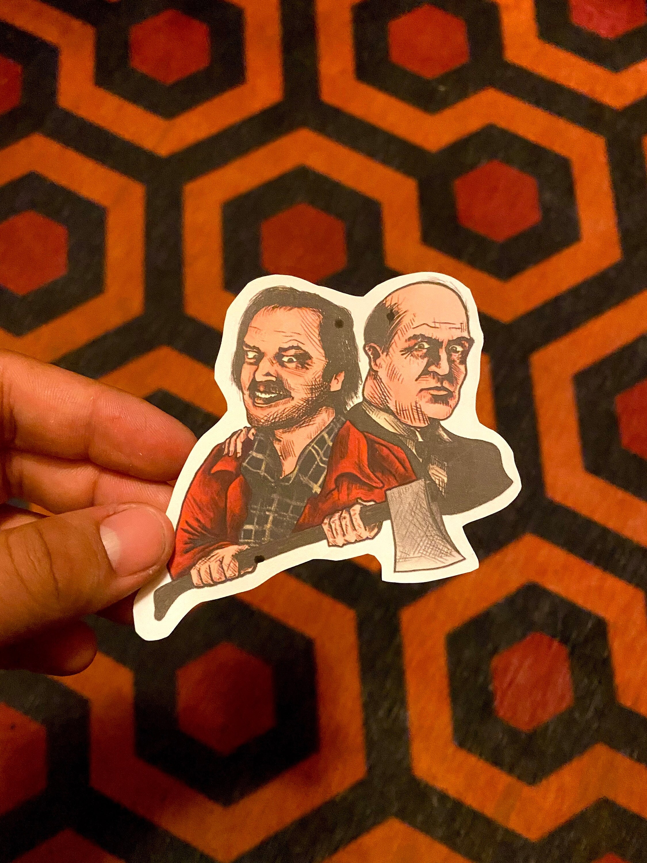 The Shining Sticker torrance and Grady - Etsy