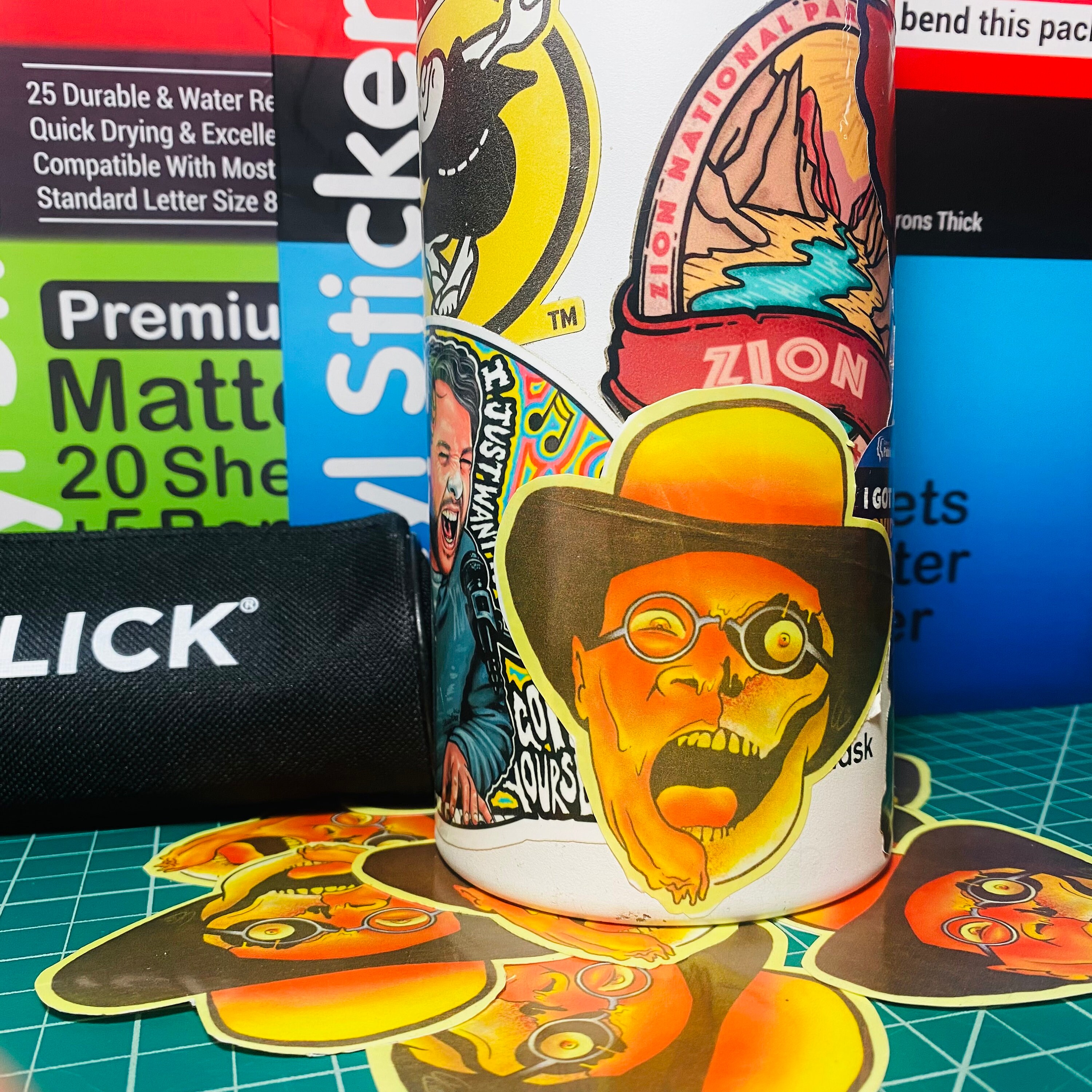 Indiana Jones Face Melting Sticker - Etsy