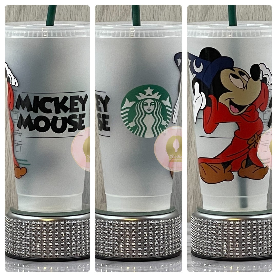 Magic Mouse Starbucks Venti Reusable Cup/ Wizard Starbucks Venti ...