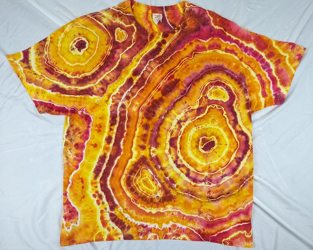 Squatch Art Geode Tie Dye T-shirt Men's Size XL - Etsy