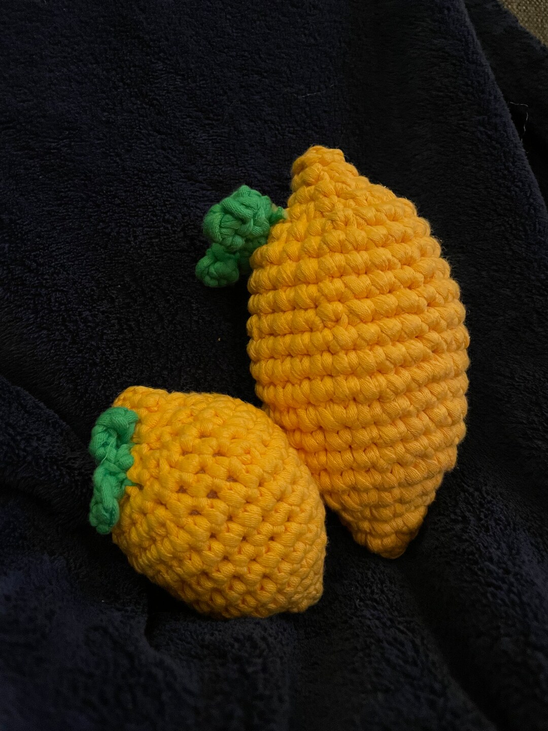 Crochet Lemons, Two Sizes - Etsy