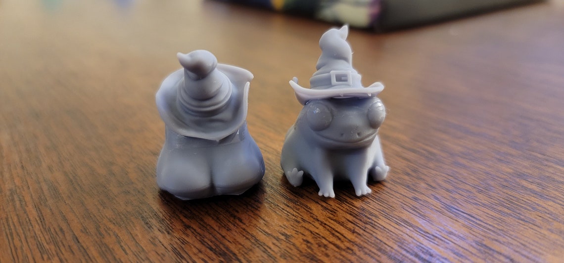 Fred the Thicc Frog Wizard - Etsy