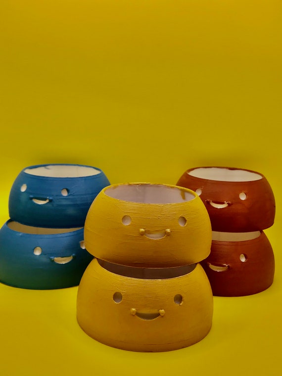 3D Printed Happy Planter Pot | Etsy